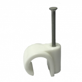 100PK 15MM Nail In Pipe Clip